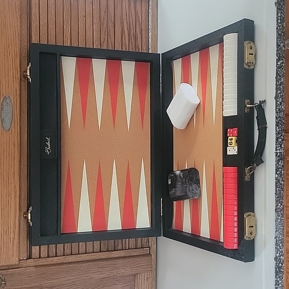 Crisloid | Games | Vintage Crisloid Bakelite Backgammon Set Game | Poshmark